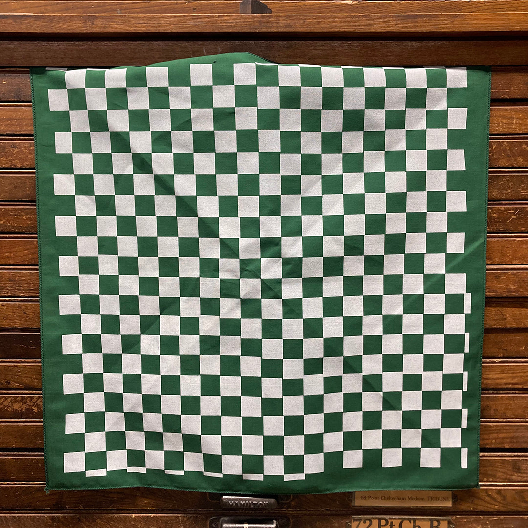 Checkerboard Bandana – Bay View Printing Co