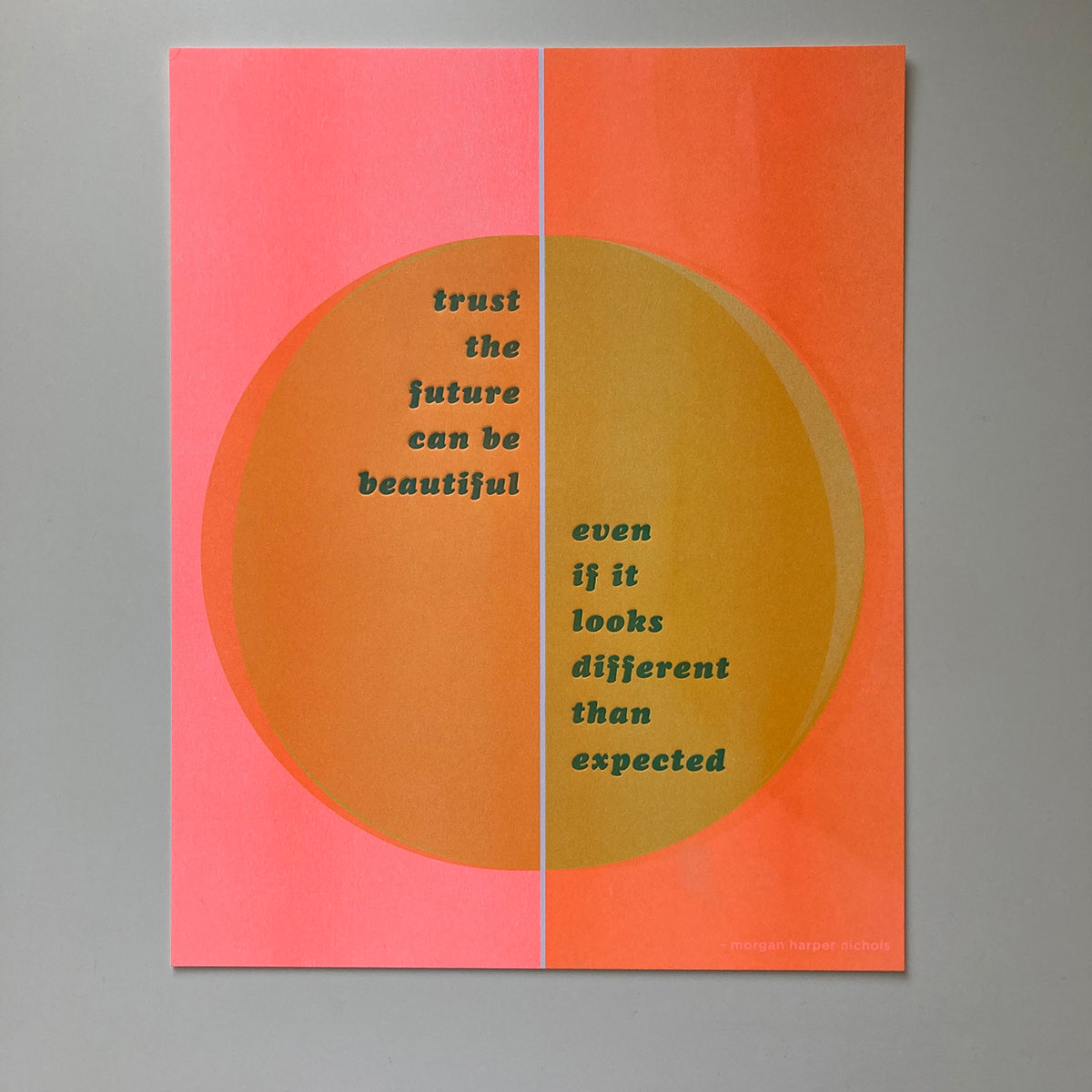 "Trust the Future" Art Print – Bay View Printing Co