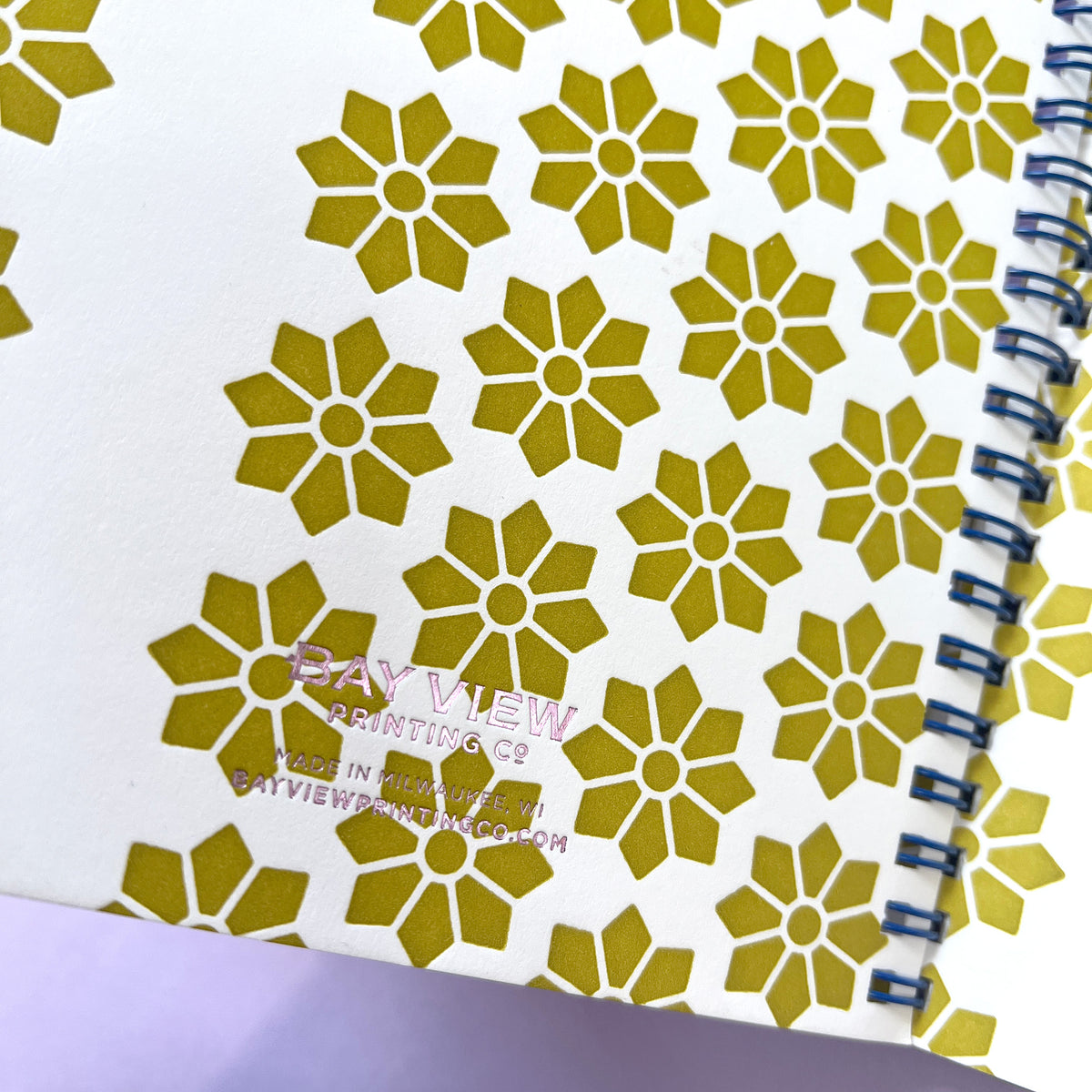 Chartreuse Stars - Journal – Bay View Printing Co