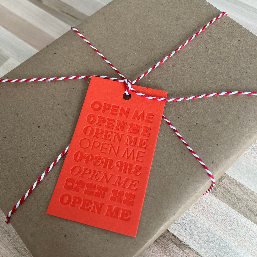 Open Me gift tags - The Shop | Bay View Printing Co.